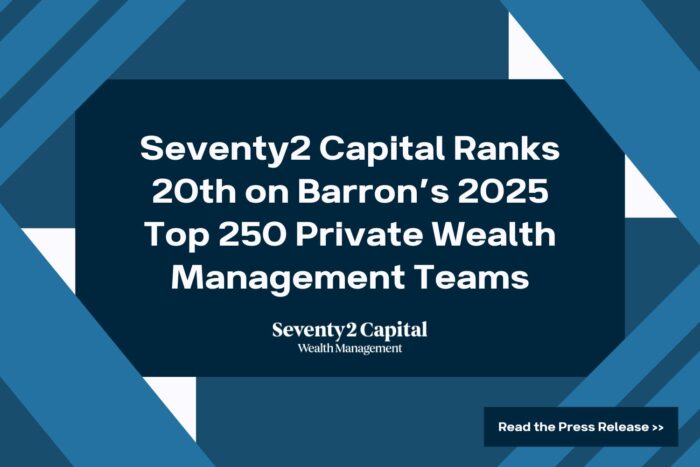 Seventy2 Capital Ranks 20th on Barron’s 2025 Top 250 Private Wealth ...